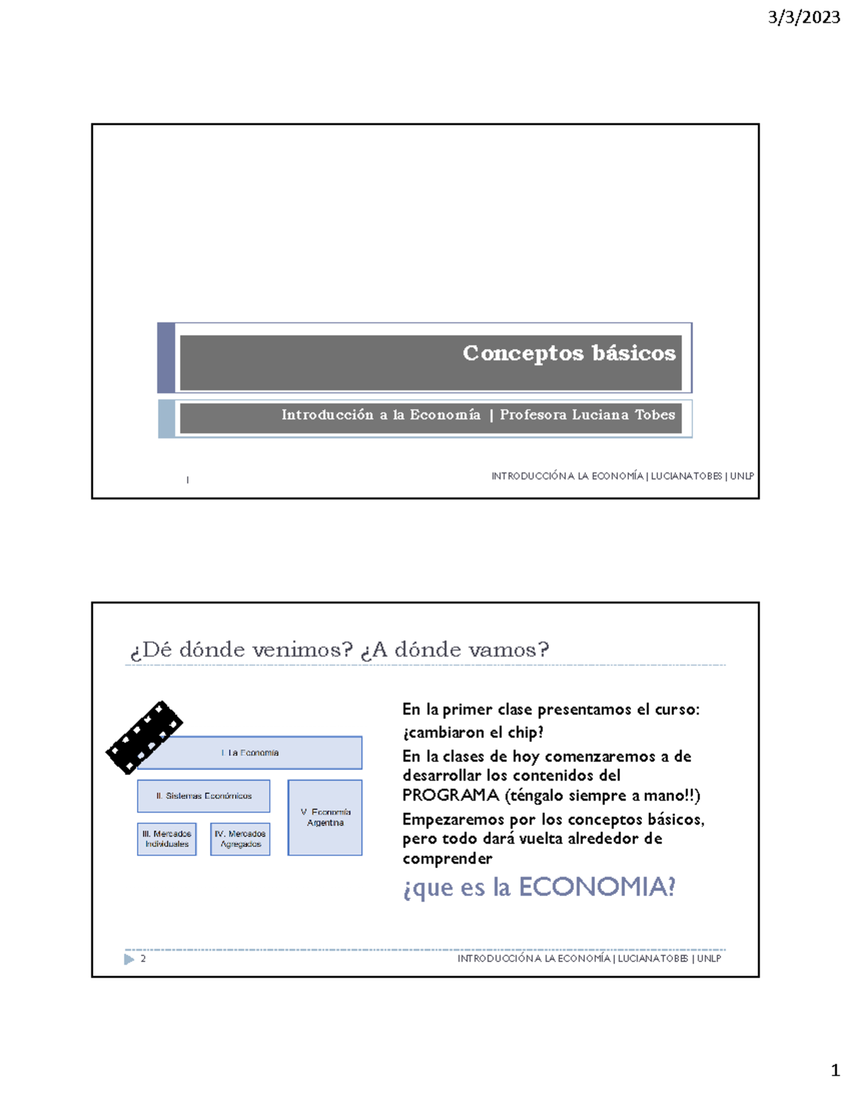 02 Conceptos Básicos Metodología 2023 - Conceptos básicos Introducción a la Economía | Profesora ...