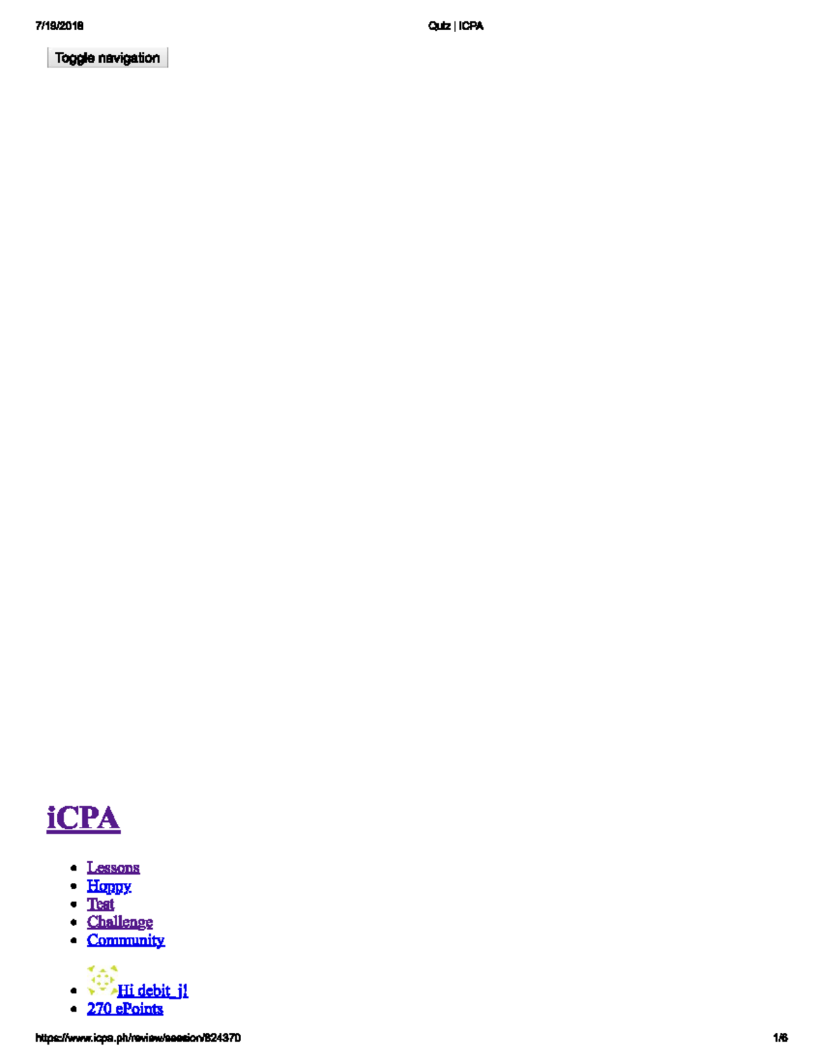 Pdfcoffee Accountancy Quiz Reviewer Exam Reviewer Summary Notes