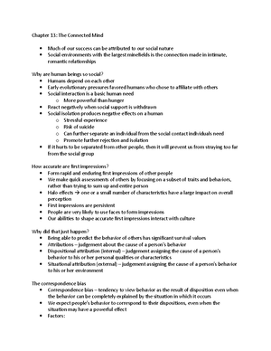 PSY 200 Module 1 Study Guide - Chapter 1: Psychology: The scientific ...