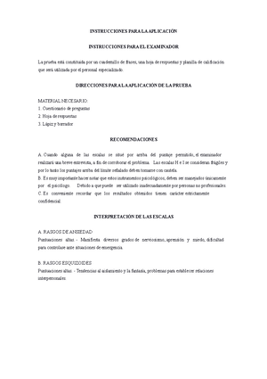 Ficha Tecnica Inventario de Personalidad Cornell - Inventario de ...