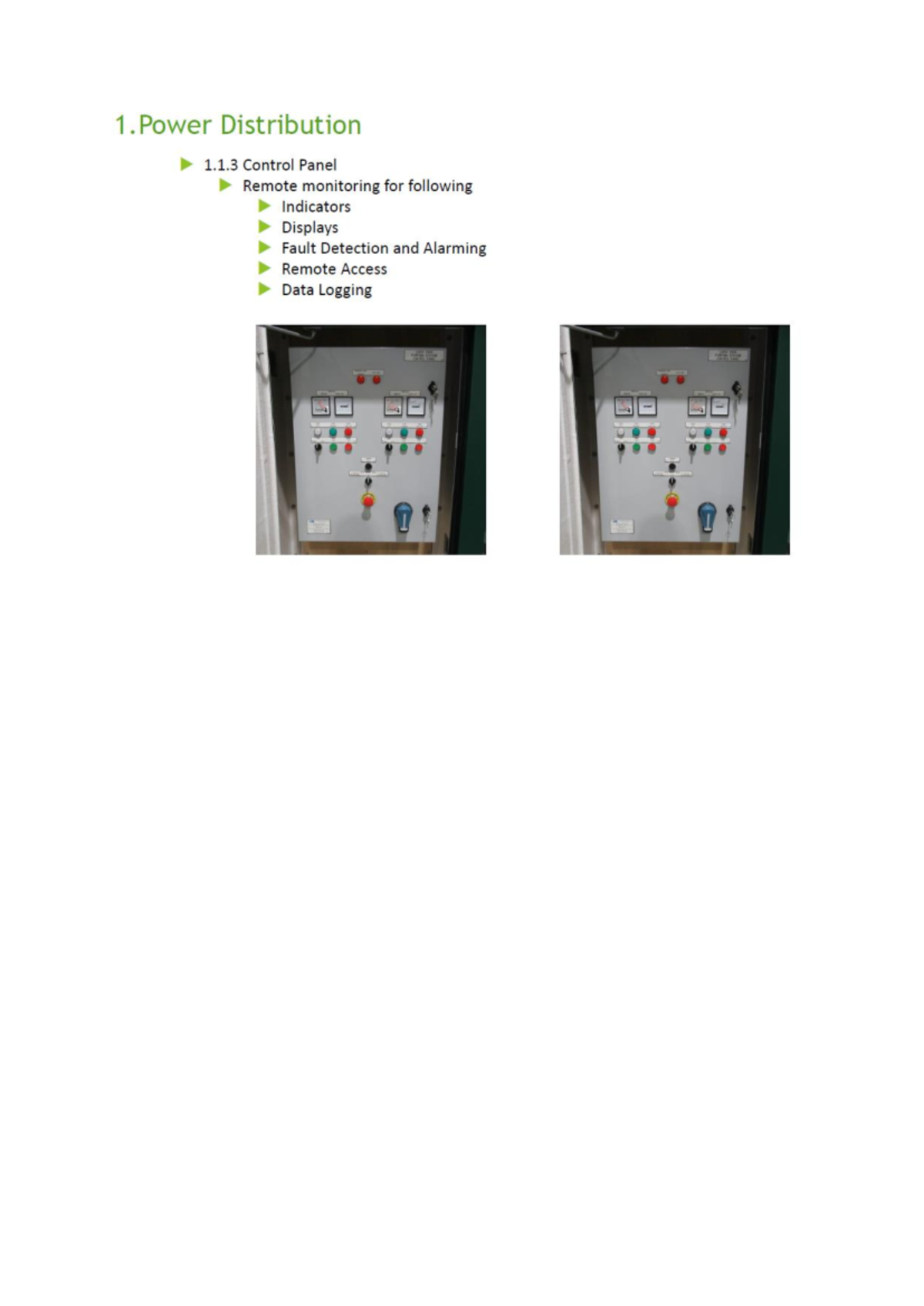 Power Distribution Control Panel - EEN111T - Studocu