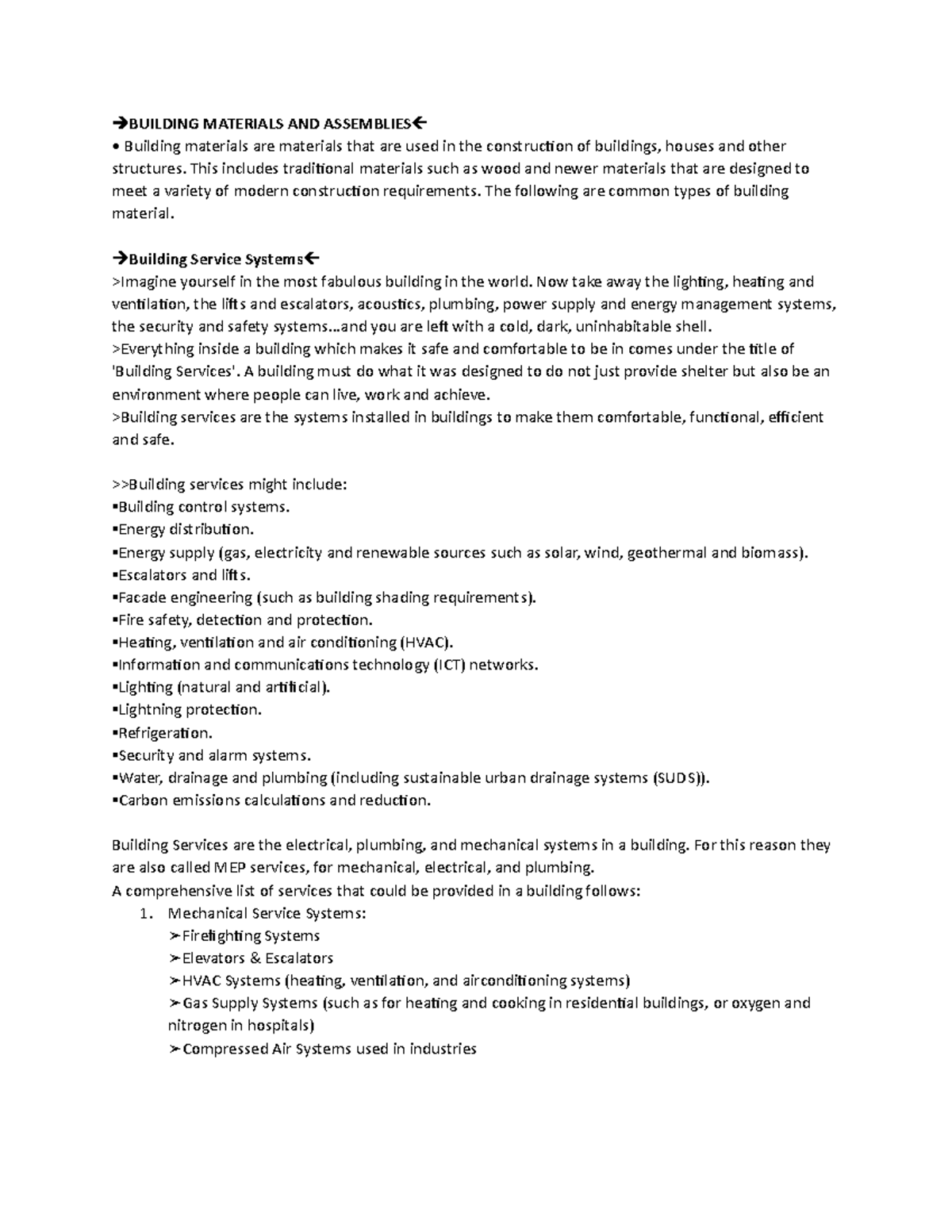 Building Materials AND Assemblies - BUILDING MATERIALS AND ASSEMBLIES ...