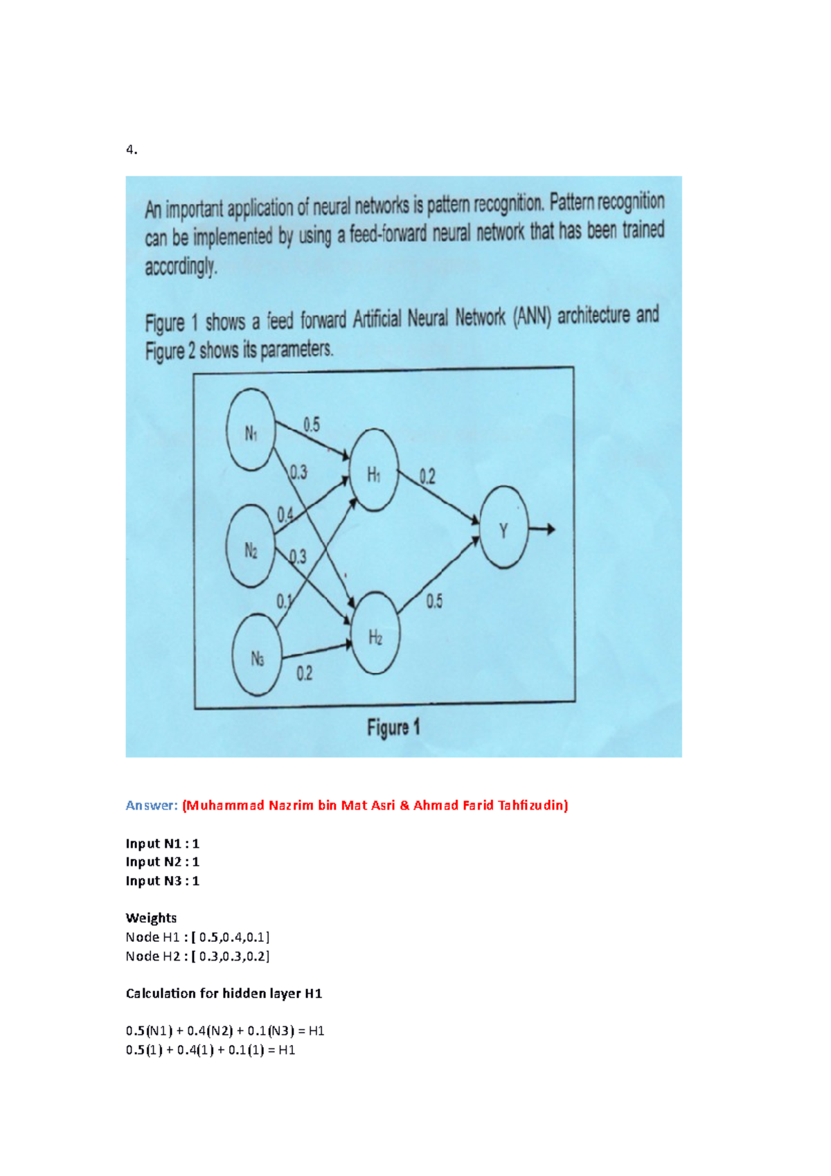 Tutorial 4 Answer - Q4 - csc583 - 4. Answer: (Muhammad Nazrim bin Mat Asri & Ahmad Farid - Studocu