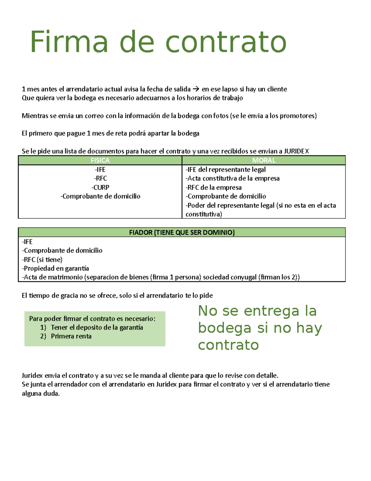 Firma de contrato - asdasdasd - 1 mes antes el arrendatario actual ...