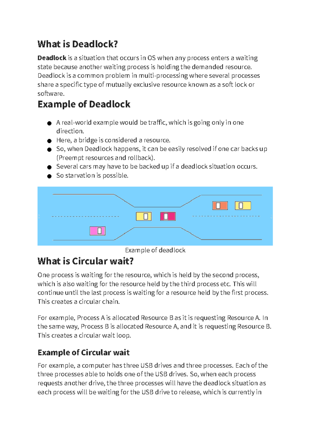 Introduction to Deadlock - What is Deadlock? Deadlock is a situation ...