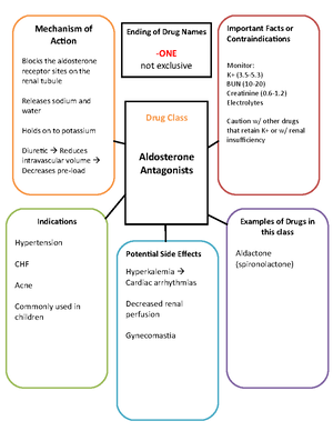 Calcium channel blocker Concept Map - Drug Class Calcium Channel ...