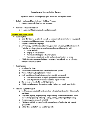 Behaviors and Norms - Professor Jason Barden - Behaviors and Norms- Deaf culture and values Deaf ...