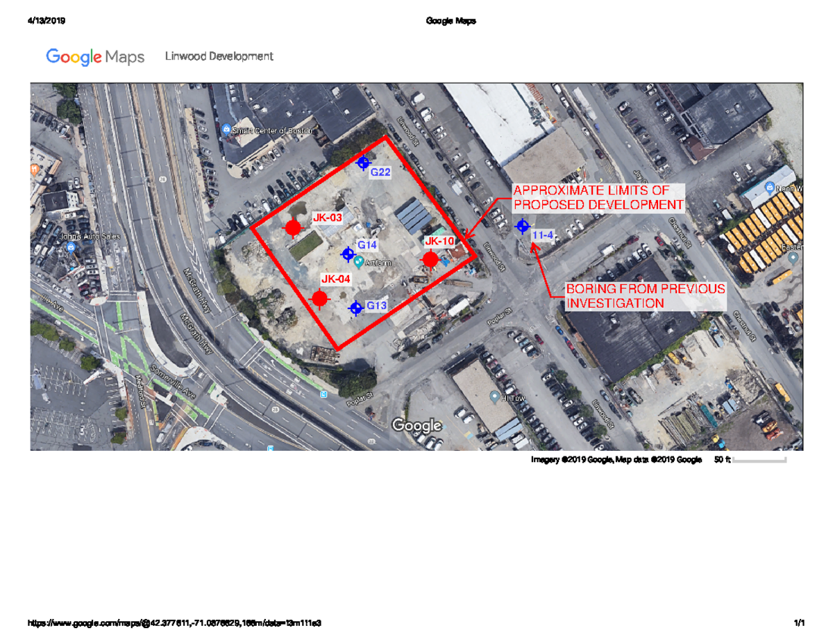 Boston Site SPT Logs - Standard Penetration Test Results The standard ...