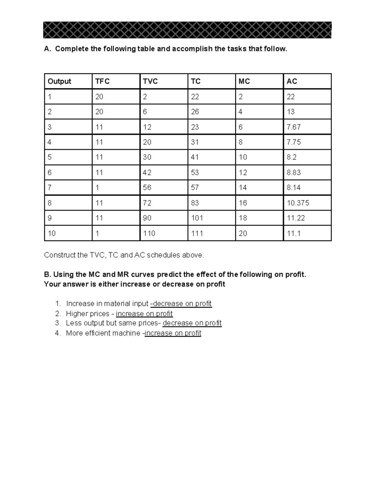 cost-and-profit-problem-solving-a-complete-the-following-table-and