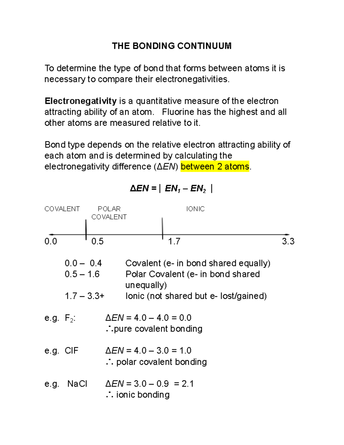 18 The Bonding Continuum docx THE BONDING CONTINUUM To Determine The 18-the-bonding-continuum-docx-the-bonding-continuum-to-determine-the