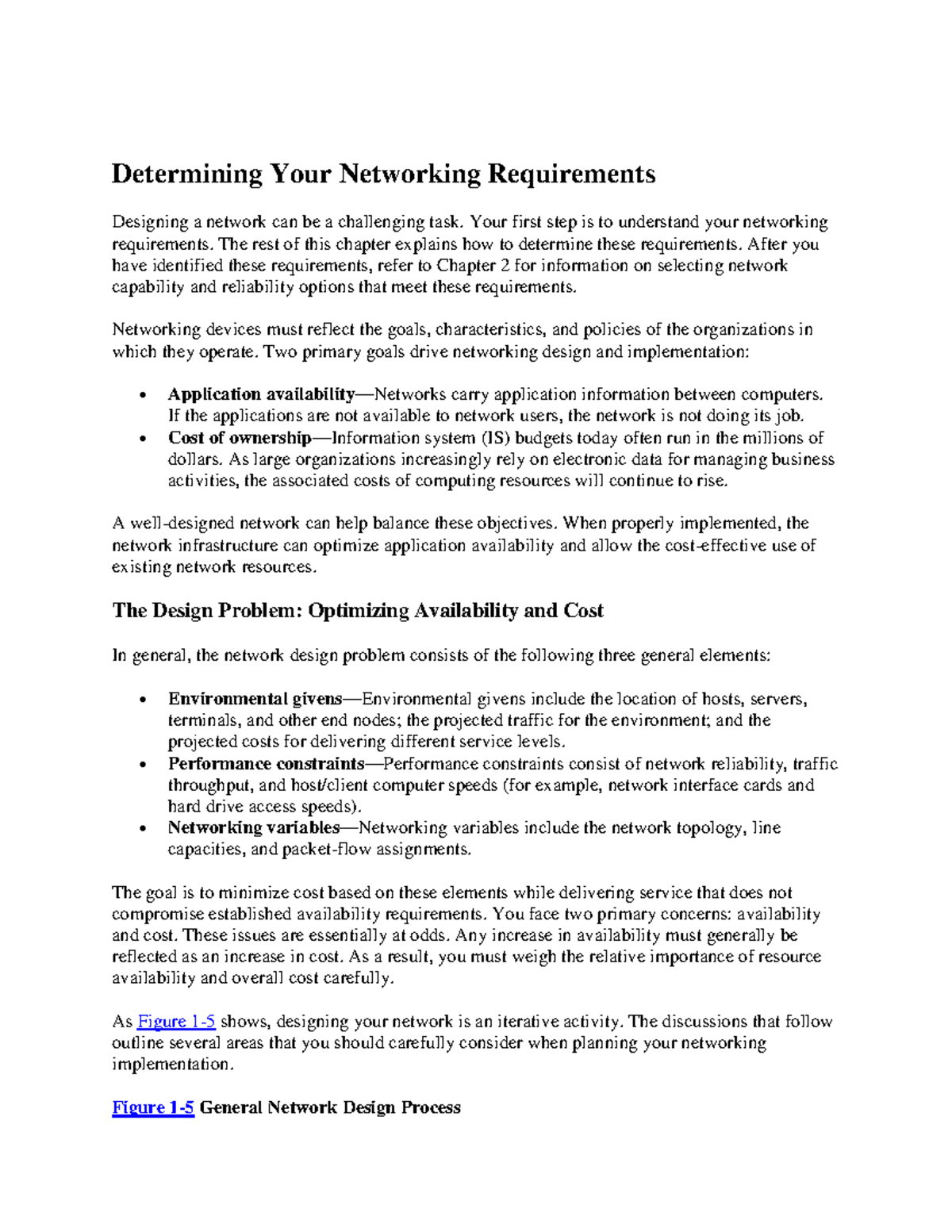 Week 3 Determining Your Networking Requirements - Determining Your ...