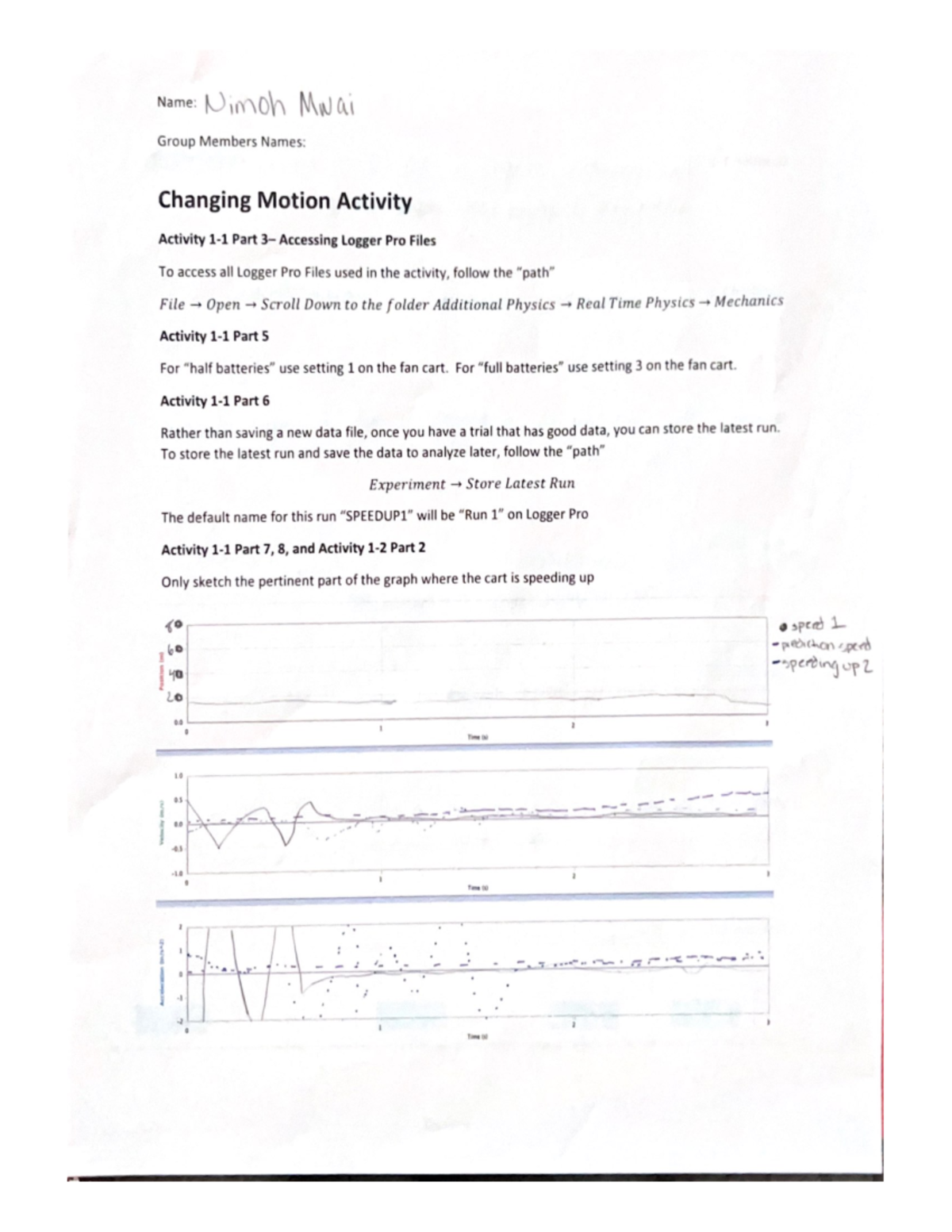 physics lab work - PHYS 1315 - Studocu