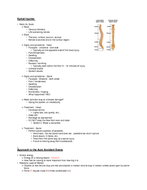 Full Body Assessment - Sample + - general broad based questions OPQRST ...