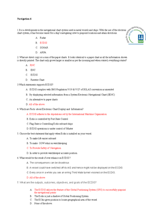 Navigation 6 Midterm Exam - Navigation 6 Midterm Exam Test 1 - Multiple ...