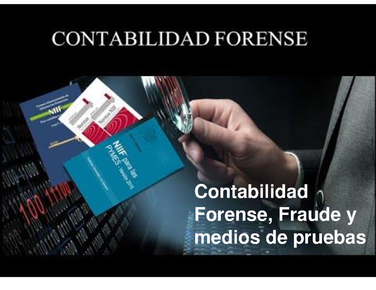conta forence y auditoria - Contabilidad Forense, Fraude y medios de ...