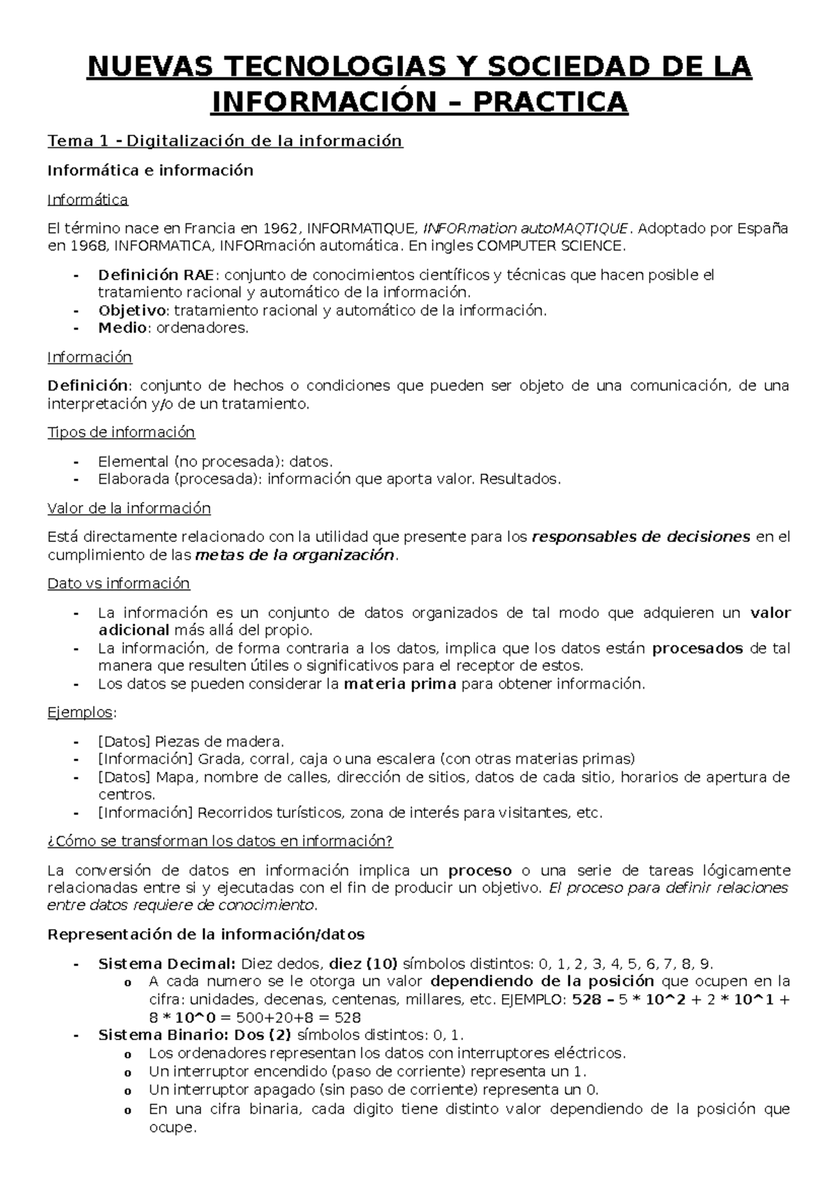 Nuevas Tecnologias Y Sociedad DE LA Información - NUEVAS TECNOLOGIAS Y ...