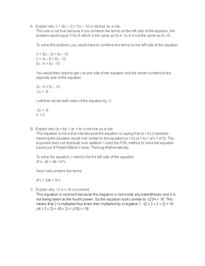 AVA 2 WGU Task 1 Geometry and Statistics - A. List of Standards a. KY.3 ...