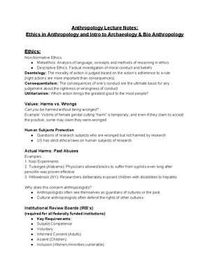 Anth 1020 Unit 3 - Lecture 14: Intro to cultural anthropology Symbols ...