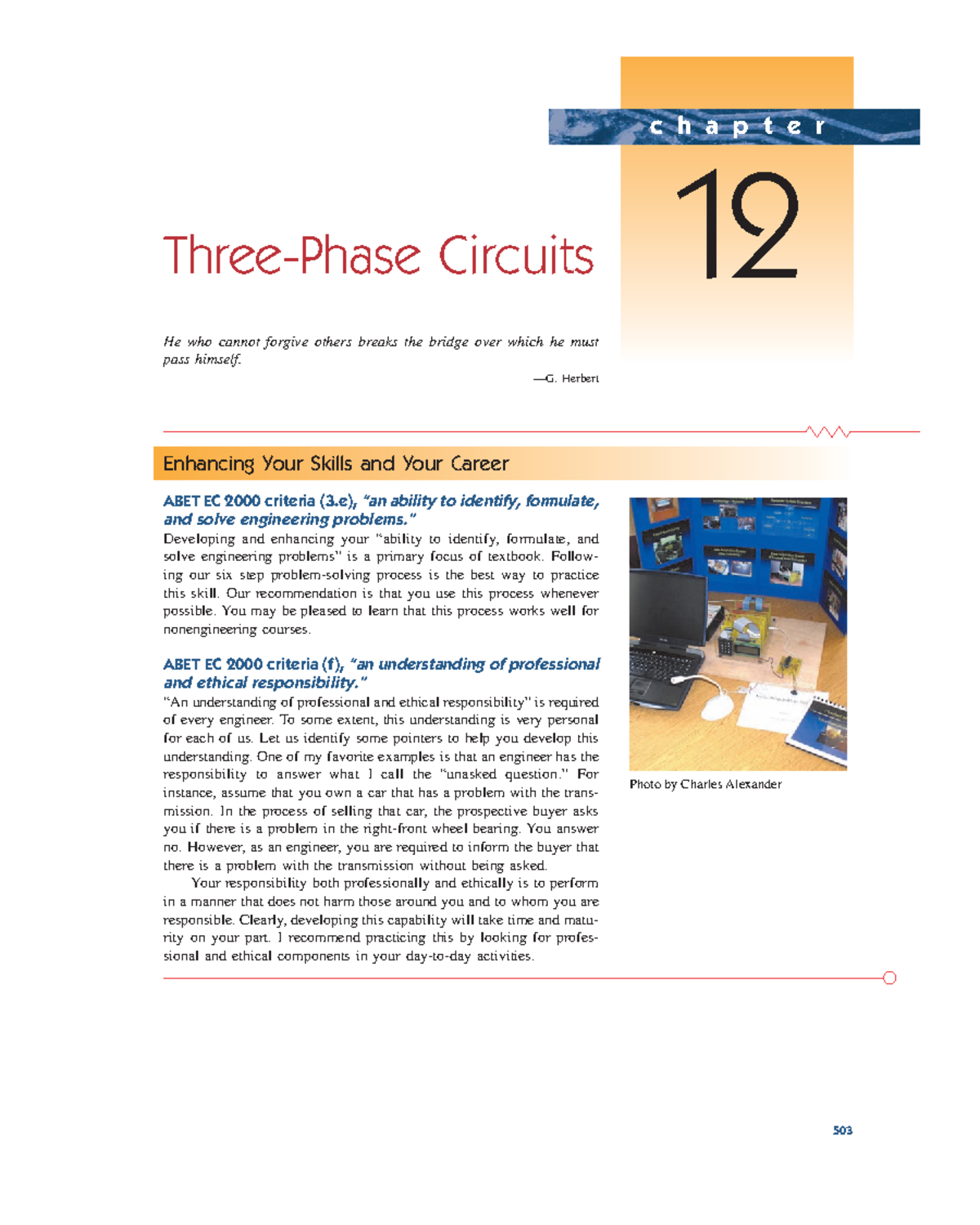 Chapter 12(Fundamentals of Electric Circuits pages-534-586) - 503 Three ...