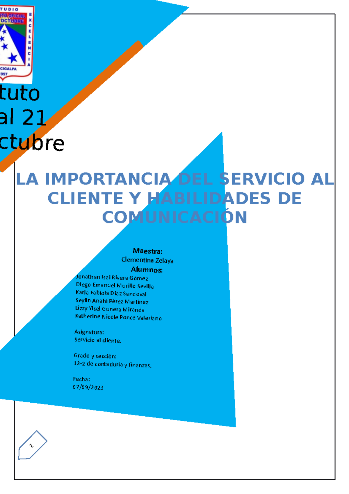 Importancia del servicio al cliente y las habilidades de comunicación ...