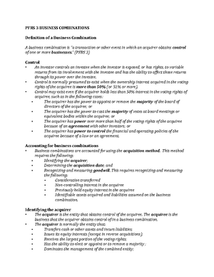 Reviewer PFRS 2 Share Based payment - PFRS 2 Share-based Payments Scope ...