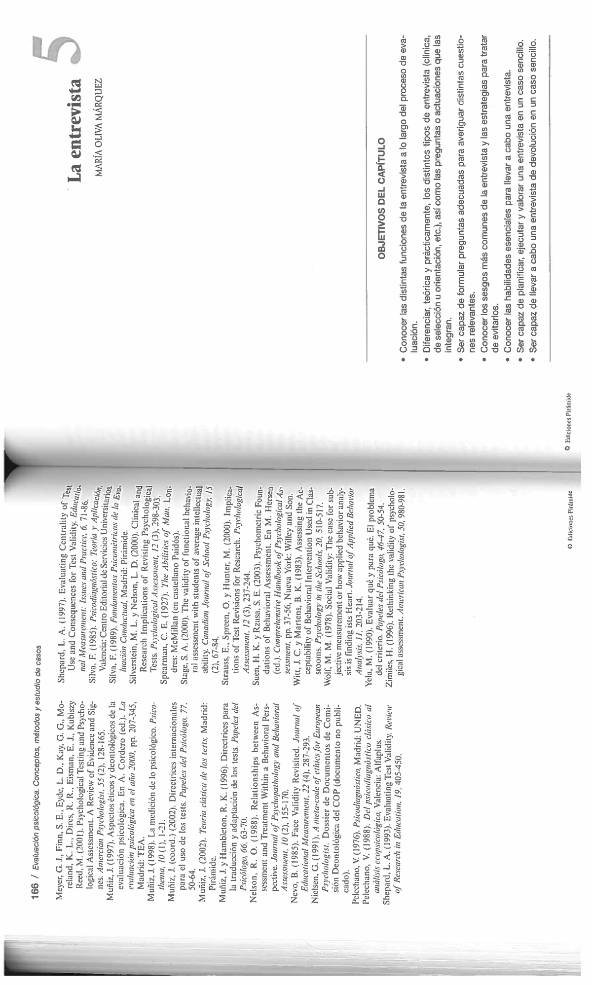 La Entrevista - Fernández Ballesteros - Pedagógico - Studocu