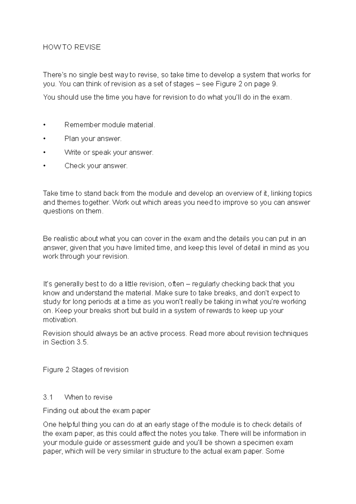 Revising part 2 - a guide to help you study the best you can - HOW TO ...