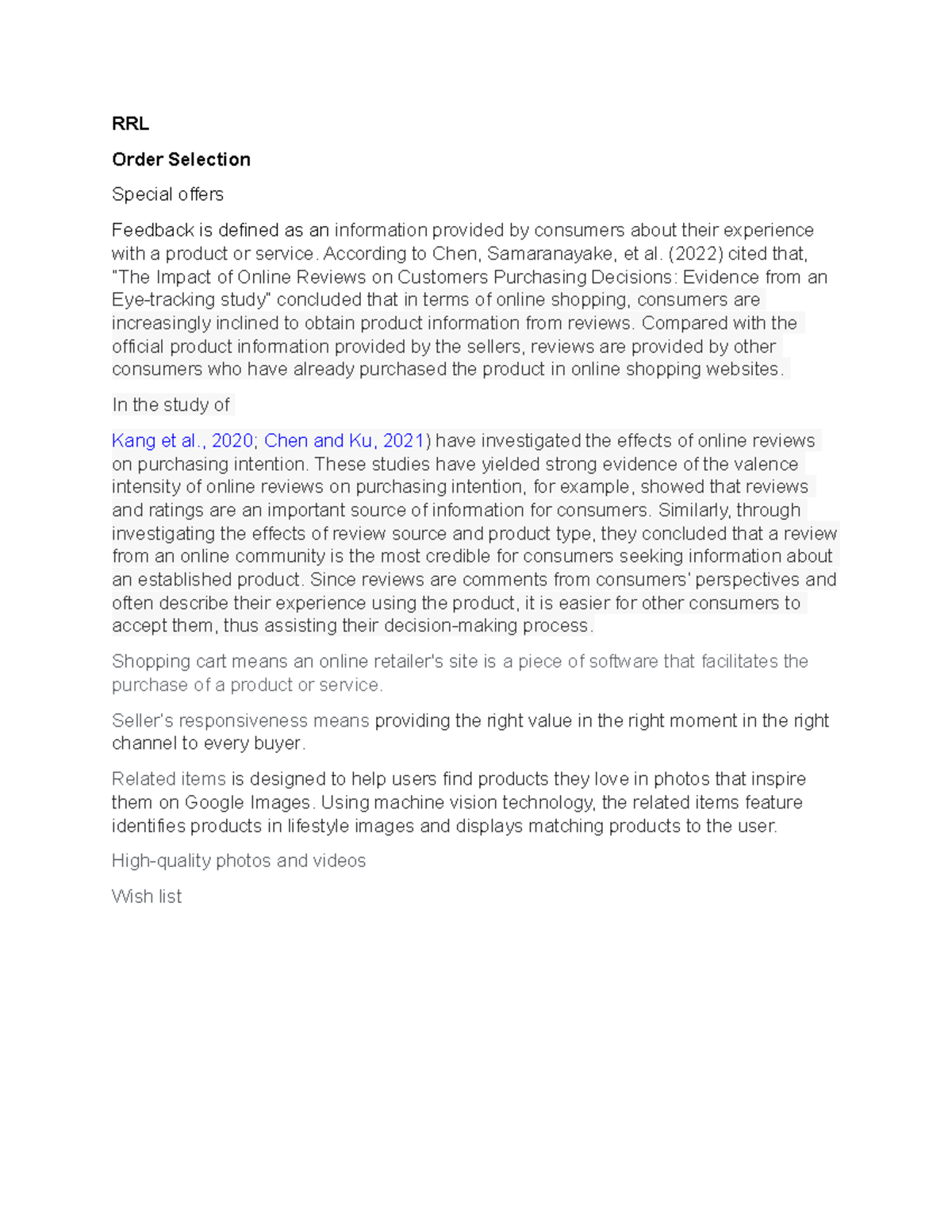 RRL - thank you - RRL Order Selection Special offers Feedback is ...