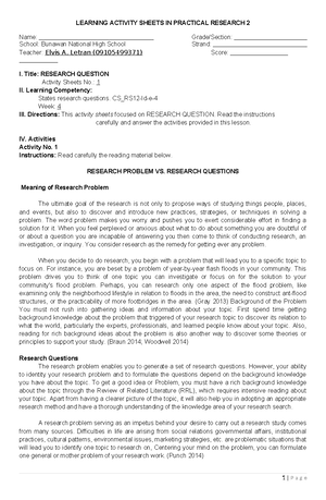 Week 3 First summative Test - FIRST SUMMATIVE TEST IN PRACTICAL ...