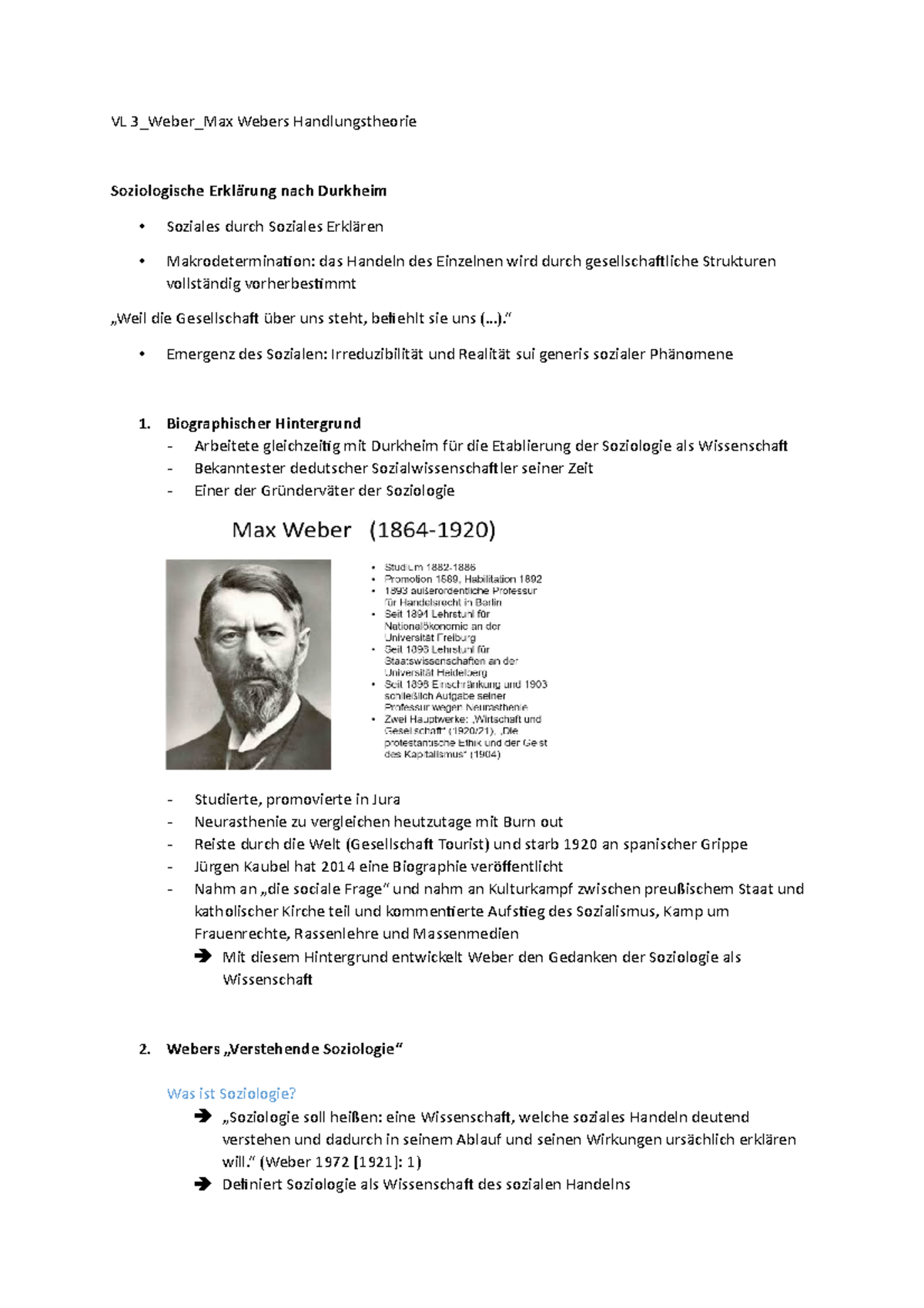Die Herrschaftstheorie Nach Max Weber – HHDES