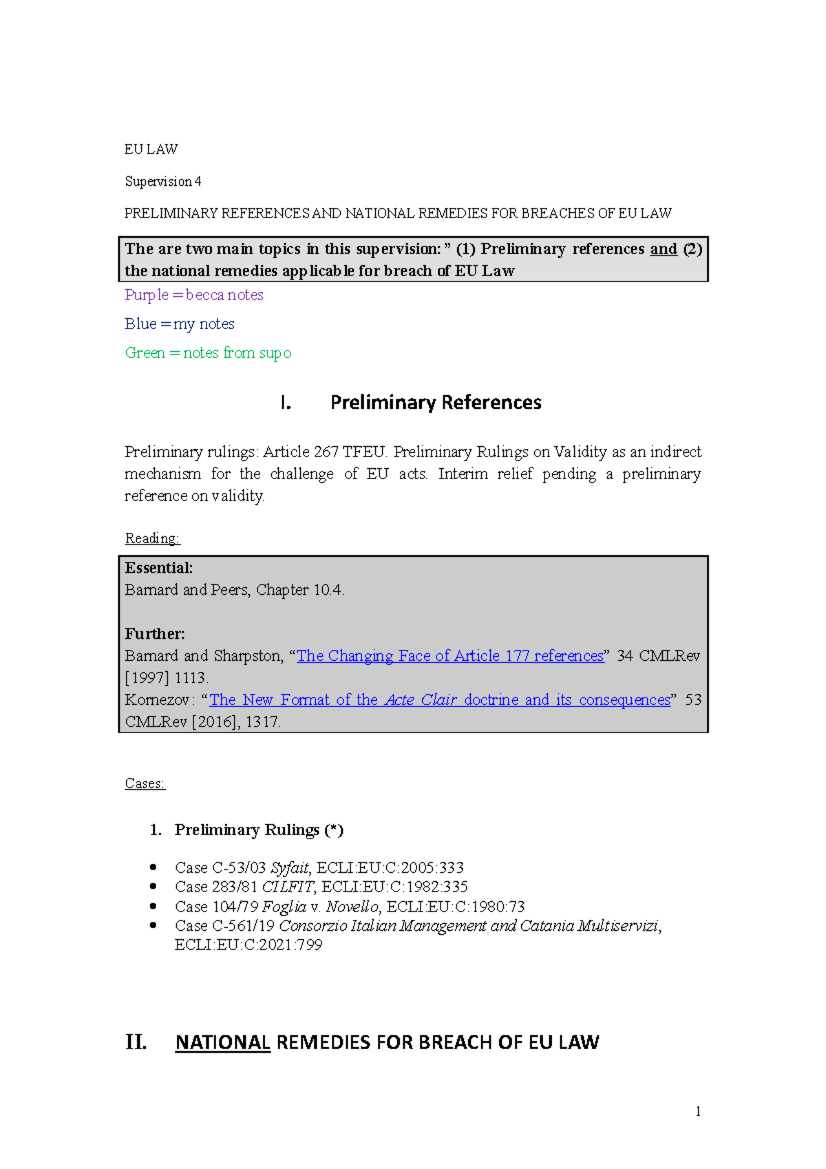 Supervision 4 (2021-2022)vfinal - EU LAW Supervision 4 PRELIMINARY ...