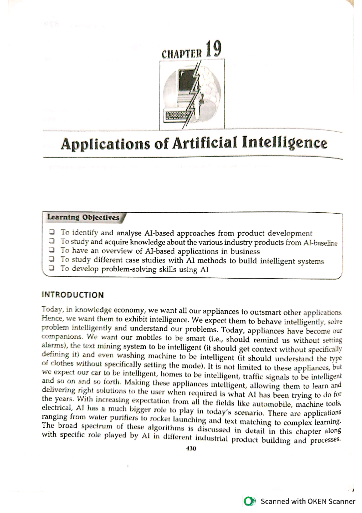 AI Applications Chapter - PSYC 201 - Studocu