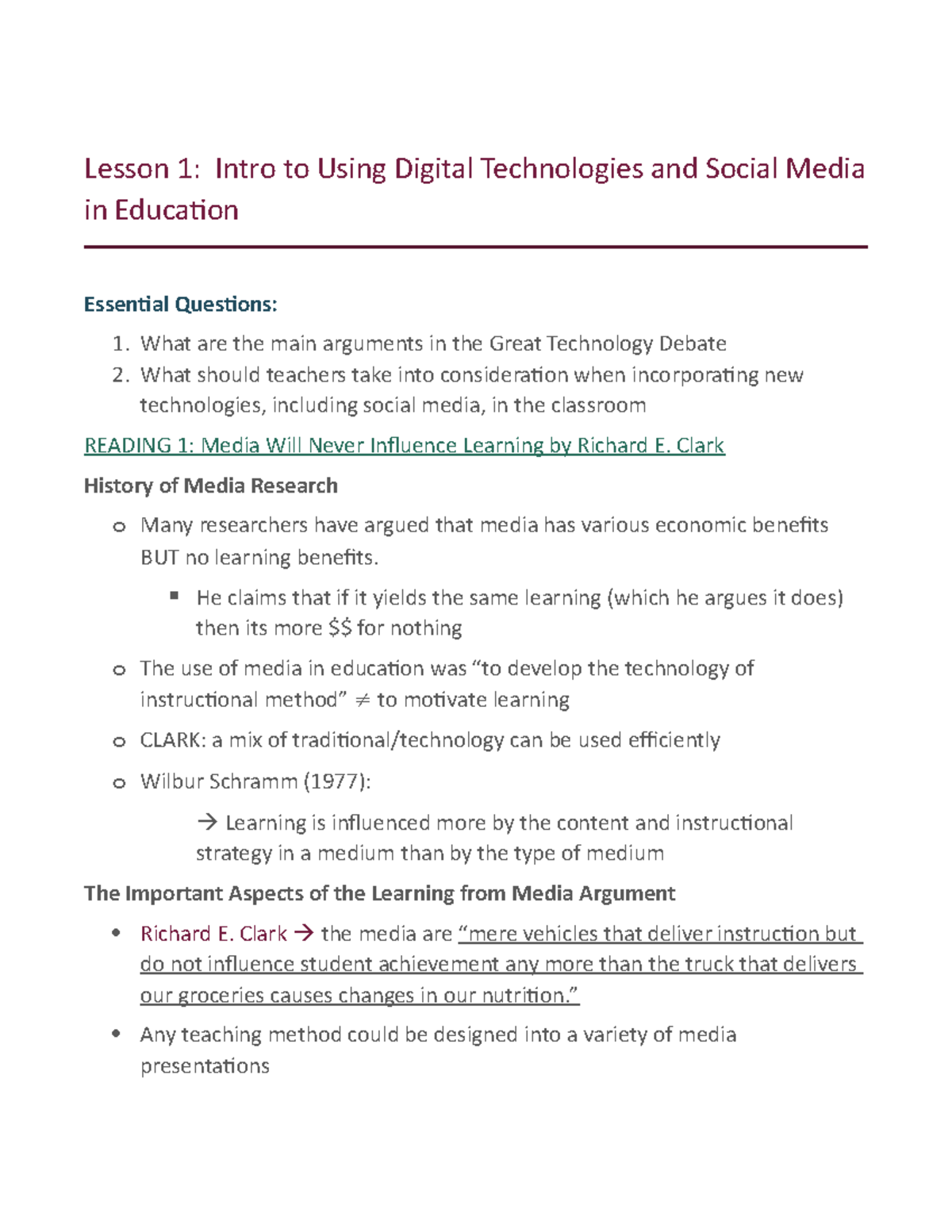 Lesson-1-notes - Lecture notes 1 - Lesson 1: Intro to Using Digital ...