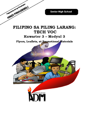 Final SHS 12 Filipino sa Piling Larang TECH VOC Q1 Modyul 4 ...