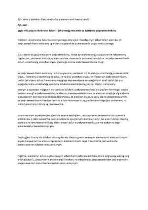 Prezentacja graficzna charakterystyki pradowo-napieciowej - Prezentacja ...