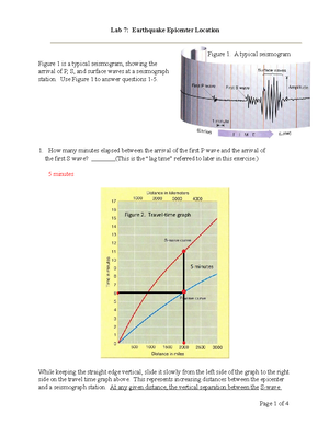 Fault Identification Exercise - Fault Identification Exercise Dip-slip ...