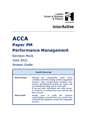 317265585 acca PER Performance Objectives - PER performance objectives ...