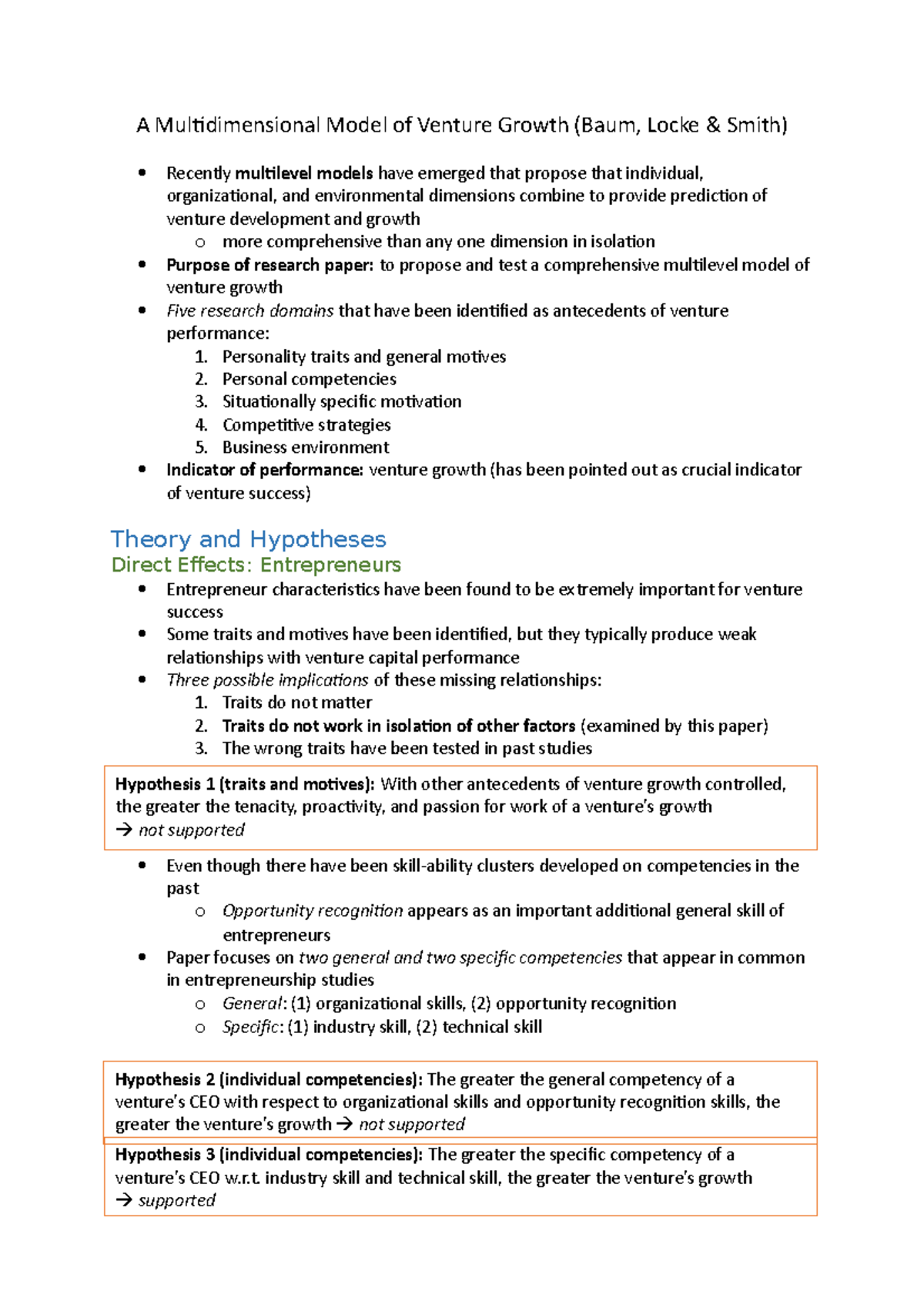 Tutorial 8 (Article)- A Multidimensional Model of Venture Growth ...