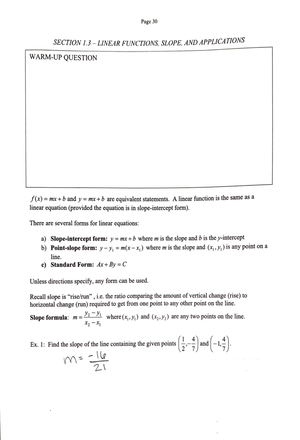 Lecture Notes for Math 108 - LECTURE NOTES FOR MATH 108/106 - COLLEGE ...