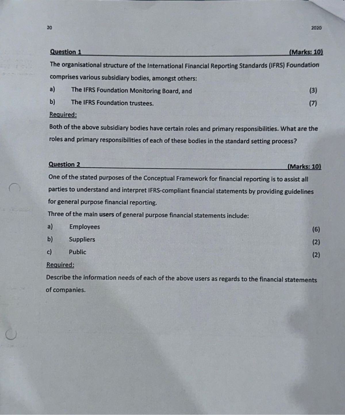 0.0.1 LU1-3 revision questions pdf - ACBP6222 - Studocu