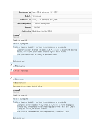 Costos para ingeniería v1 - Costos para Ingeniería - Studocu