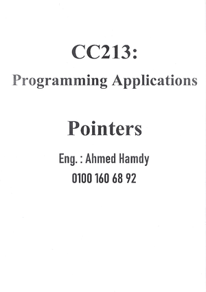 OOP P2 - REVISION - Object – Oriented Programming Java API (Application ...