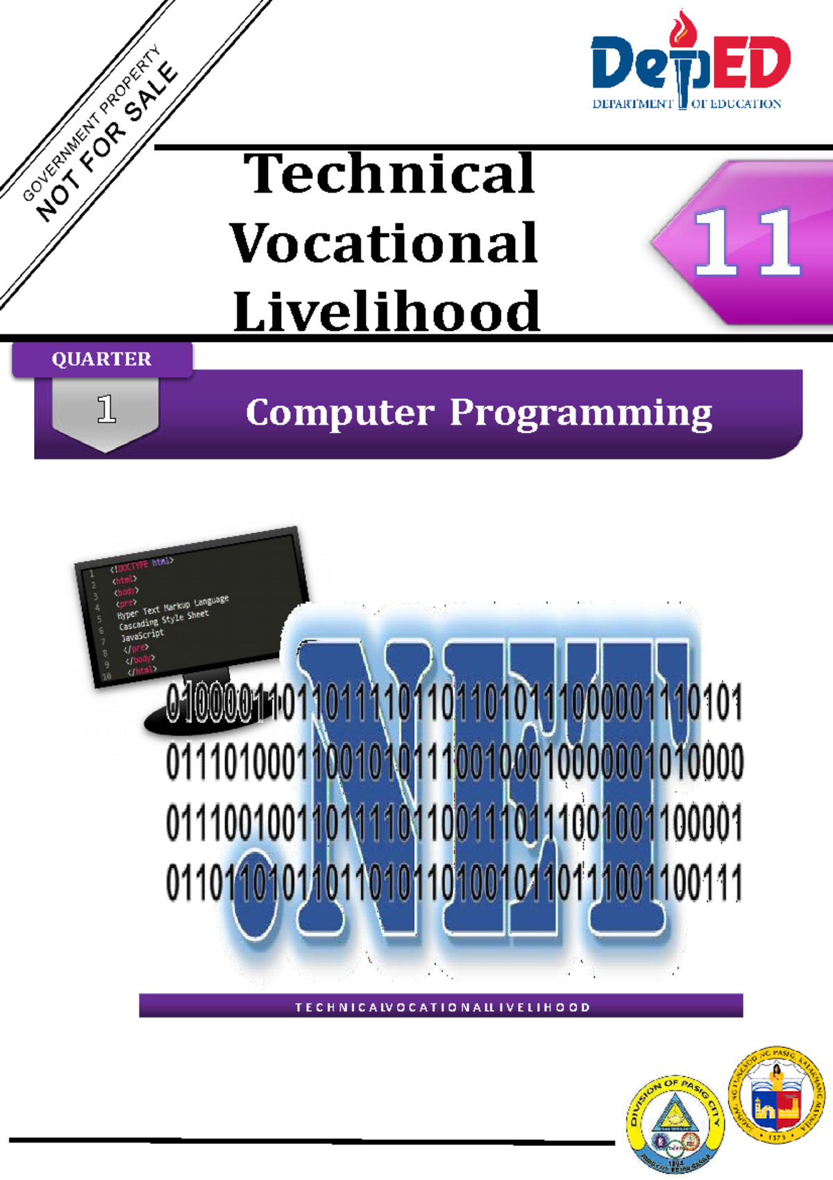 TVL Comprog 11 Q1 M3 - ICT MODULE - T E C H N I C A LV O C A T I O N A ...