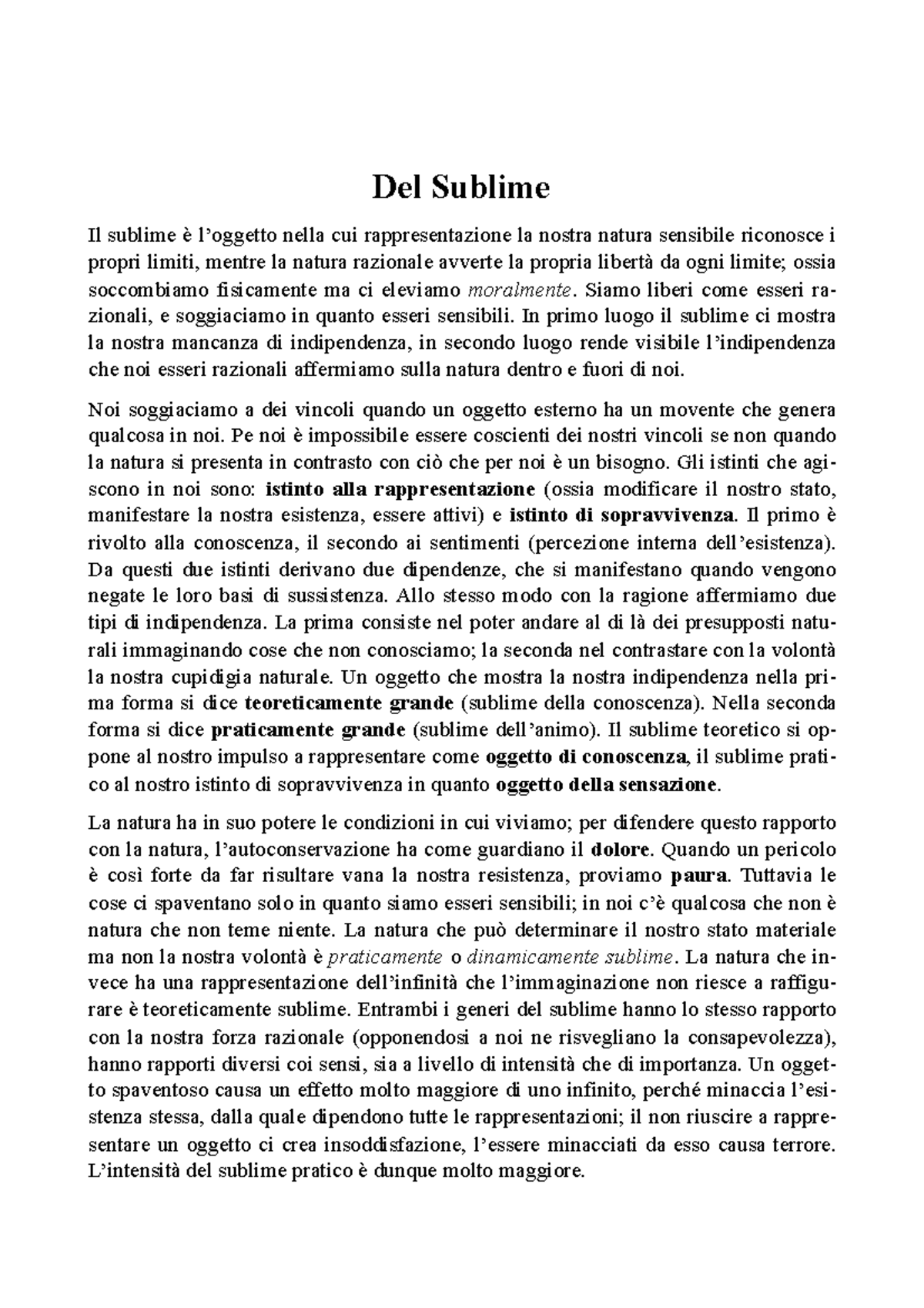 Del Sublime - Riassunto Friedrich Schiller: Kabale und Liebe - Del ...
