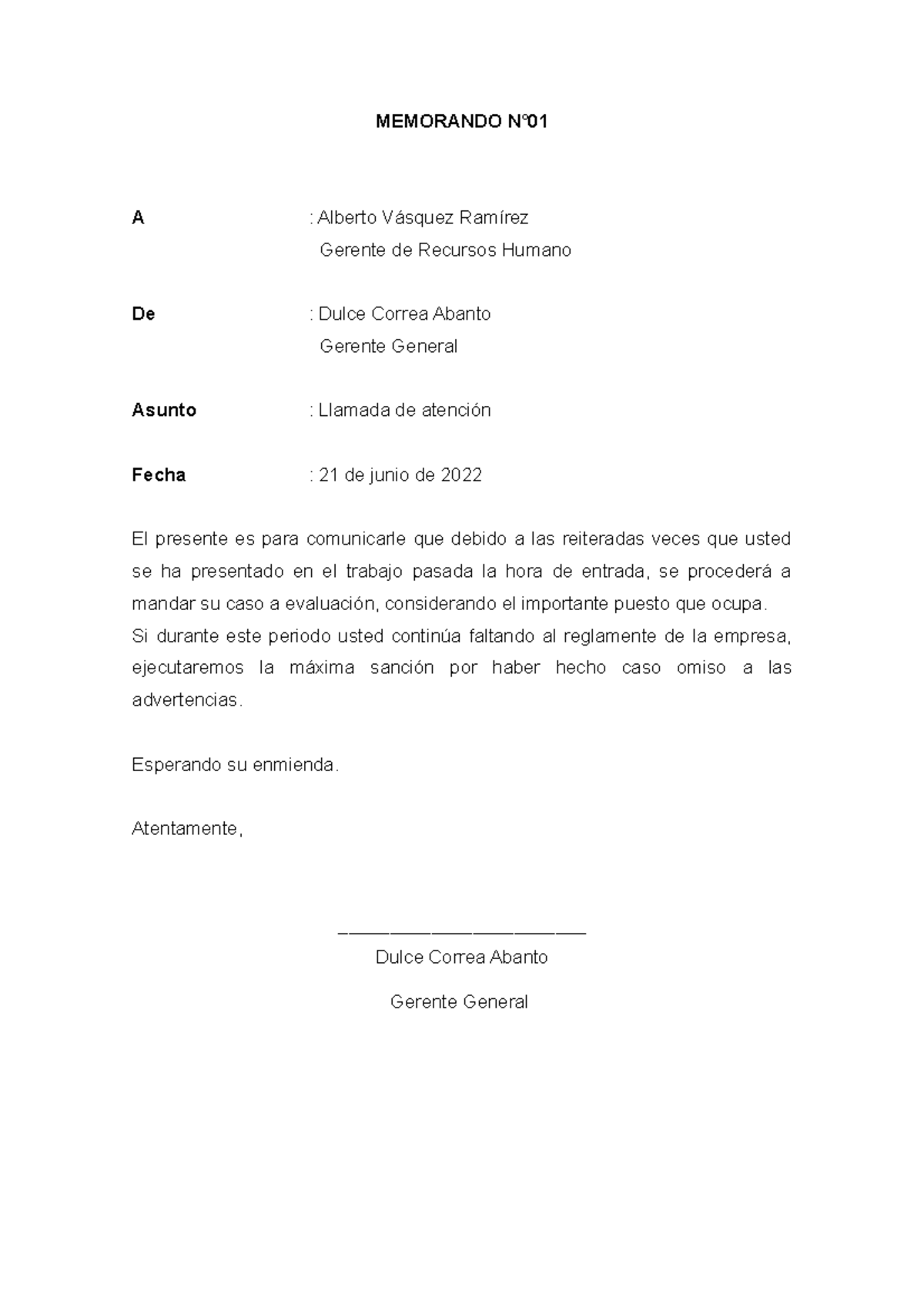 Memorando - Describir es explicar, de manera detallada y ordenada, cómo ...