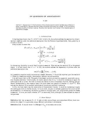 Pseudo-Minimal Measure Spaces - Sasaki Abstract Let l be a P ...