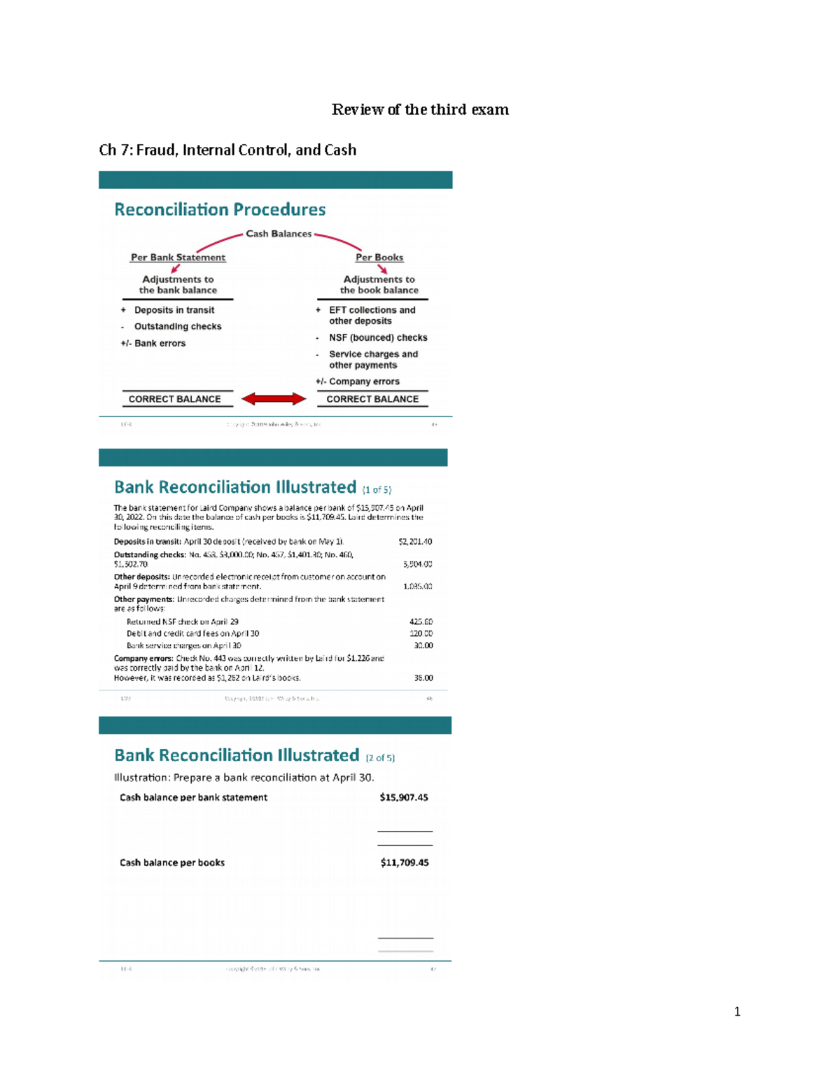 Review of the third exam - $7,290. b. $7,320. c. $6,495. d. $7,305. Ch ...