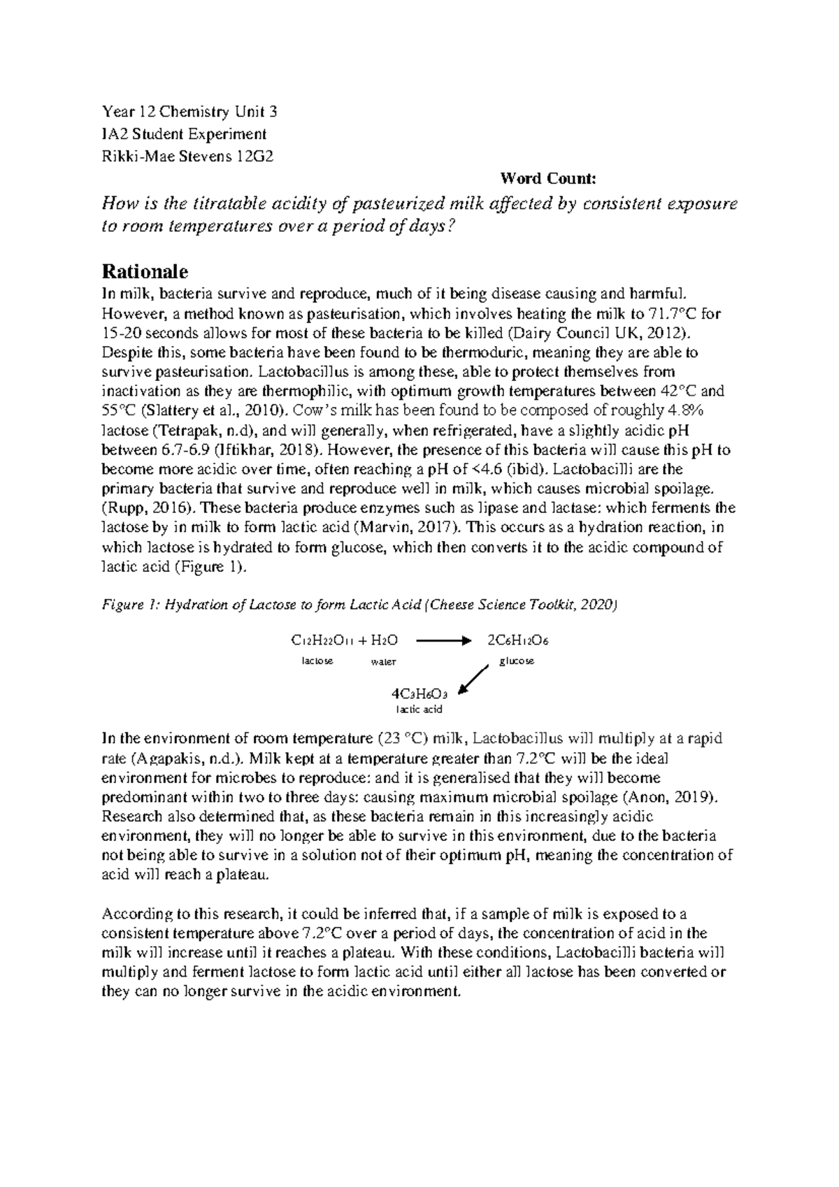 Year 12 Chemistry Unit 3 MSE pdf - Year 12 Chemistry Unit 3 IA2 Student ...