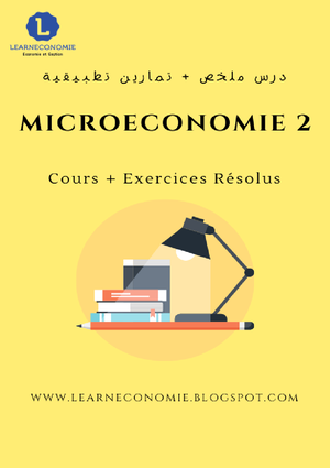 Corrigé de la série n°1 - corrige micro TD1 - T. de Microéconomie 1 Corrigé de la série n ...