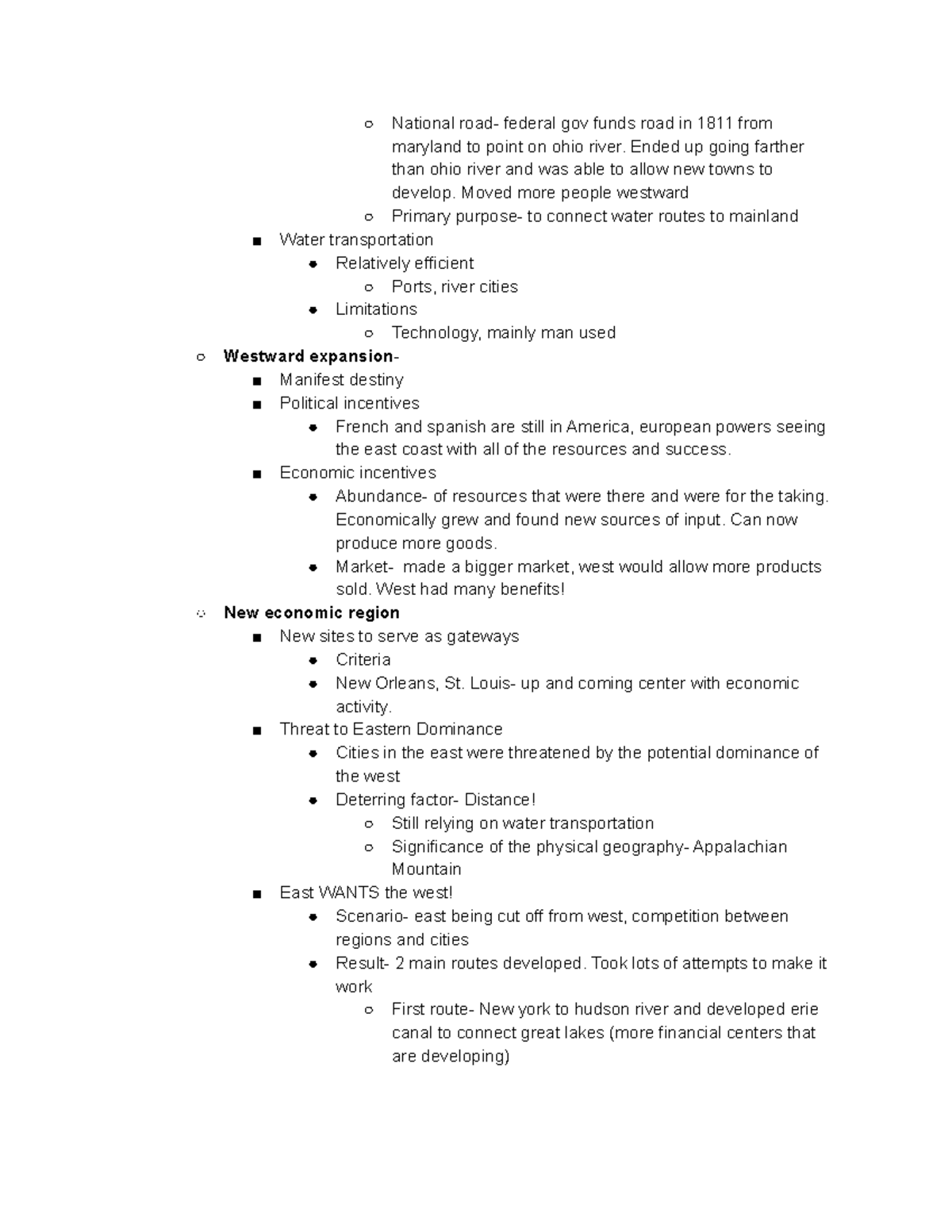 GEO- Notes-4 - This is part 4 of exam notes for the first urban ...